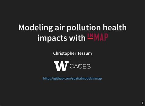 Ppt Modeling Air Pollution Health Modeling Air Pollution Health