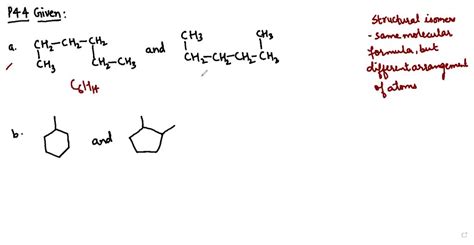 Solved Identify The Compounds In Each Of The Following Pairs As Structural Isomers Or Not