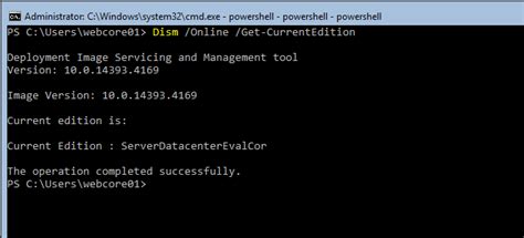 Solved Windows 2016 Server Core Activating License Dism Online Set