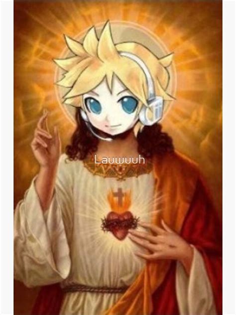 Kagamine Len Meme Poster For Sale By Lauwuuh Redbubble