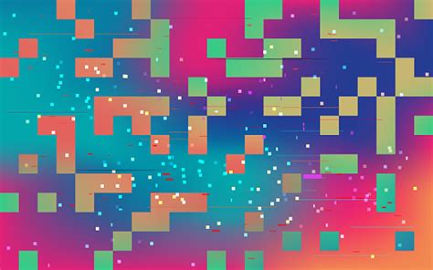 글리치 색상 픽셀 디지털 비디오가 손상되었습니다 정적 텔레비전 소음 다채로운 왜곡 텍스처 왜곡된 신호 효과 깨진 컴퓨터 화면 벡터 일러스트레이션 게임 시작 신호에 대한 스톡