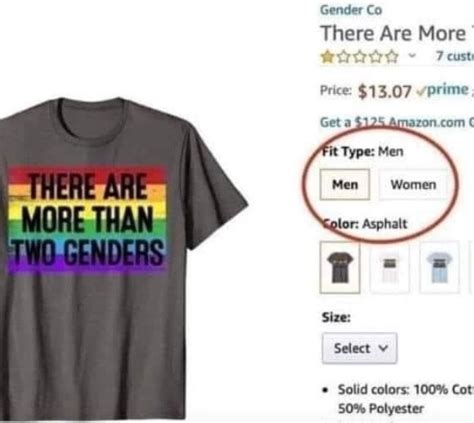 There Are More Than Two Genders Rfacepalm