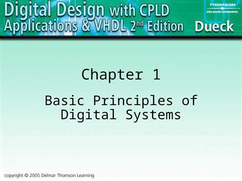 Ppt Chapter 1 Basic Principles Of Digital Systems 2 Analog Vs