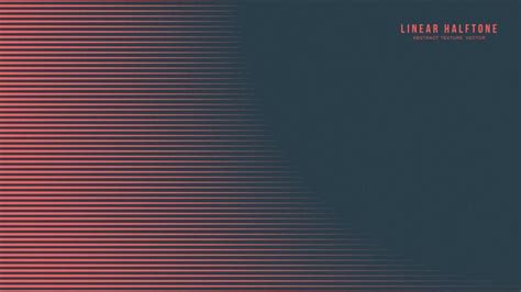 Premium Vector Linear Half Tone Graphic Pattern Vector Smooth Border Red Black Abstraction