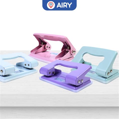 เครื่องเจาะกระดาษ 2 รู 12 แผ่น ตุ๊ดตู่ ที่เจาะกระดาษ 2 Hole Punch แพ็ค 1 ชิ้น รุ่น Bbl 136