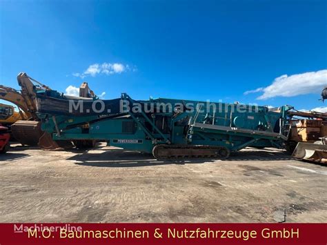 Powerscreen Chieftain 2400 Vibrating Screen For Sale Germany Saarlouis Wx38410