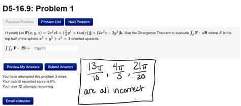 Solved D5 169 Problem 1 Previous Problem Problem List Next
