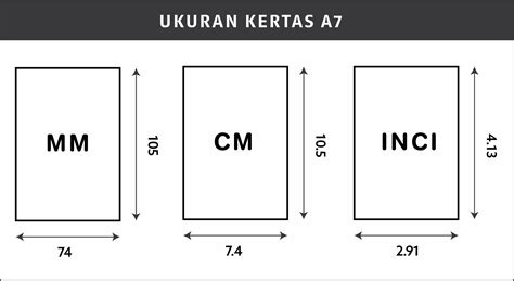 Ukuran Kertas A0 A1 A2 A3 A4 A5 A6 A7 A8 A9 A10 Dalam Mm Cm
