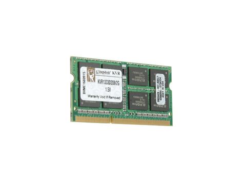 Kingston Valueram 2gb 204 Pin Ddr3 So Dimm Ddr3 1333 Pc3 10600 Laptop Memory Model Kvr1333d3s9