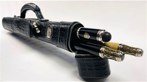 Трехсоставной кий серии СПОРТ (РОЭ) от мастера Романа Якимова - YouTube