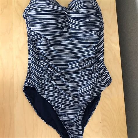 Nip Tuck Twist Front One Piece Swimsuit Gem