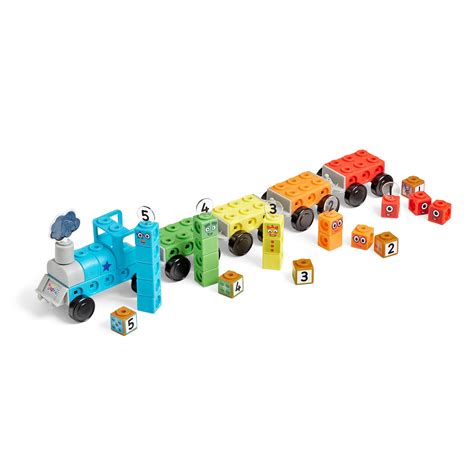 Hand2mind Numberblocks Express Train Mathlink Cubes Activity Set Train Toy