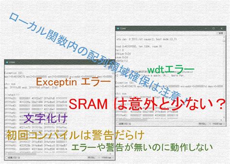 arduino esp8266 の使用できるram 領域を再考 mgo tec電子工作