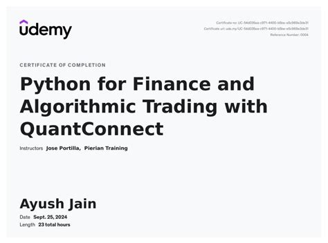Python Finance Algorithmictrading Quantconnect Fintech