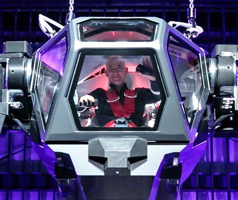 Billionaire Jeff Bezos Pilots A Giant Avatar Robot And Tweets About It
