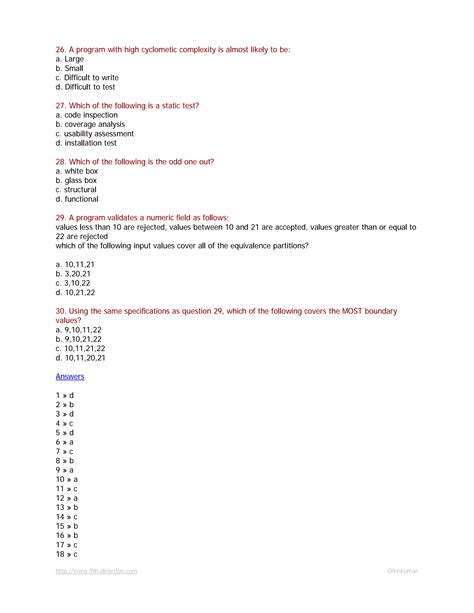Istqb Question Paper Dump 4 Pdf Operating Systems Computer