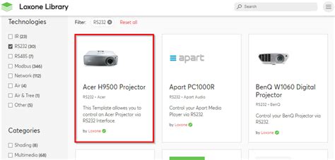 Templates Loxone Documentation