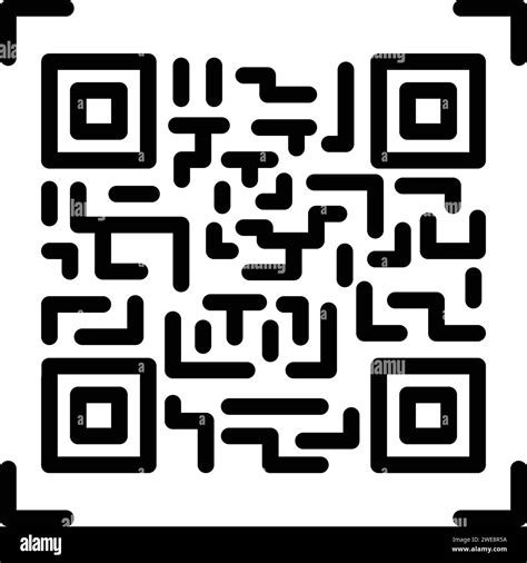 Icon For Qr Code Scan Technology Stock Vector Image And Art Alamy