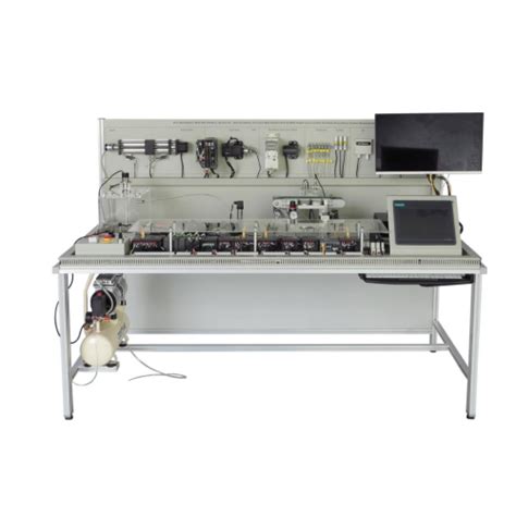 Plc Workstation With Hid Interface Sensor Kit And Actuators Conveyor Belt System And Scada