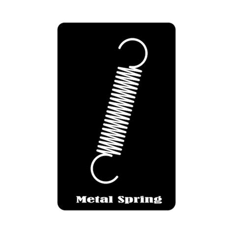 Premium Vector Metal Spring Vector Icon