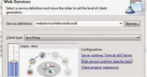 Step By Step Create Web Service Client With Using Axis2 In Eclipse