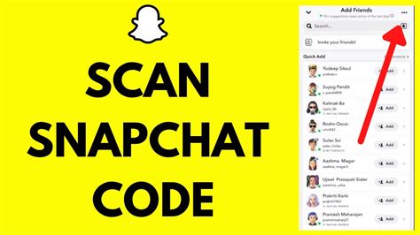 How To Scan Snapchat Code On IPhone Scan Snapchat Snapcodes YouTube