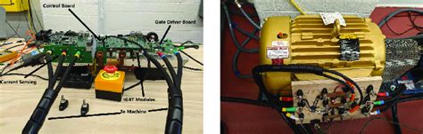 Setup Used For Experimental Verification A Power Electronics B
