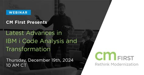 Latest Advances In Ibm I Code Analysis And Transformation