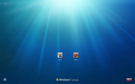Windows 7 Default Login By Raulwindows On Deviantart