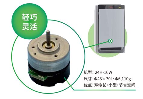 尼得科电机成就不同的空清机享受健康呼吸 尼得科 NIDEC