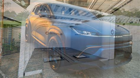Fisker Ocean Will Use Ample S Battery Module Swapping System Autoevolution