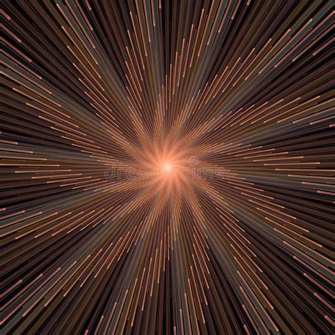 Fractal Line Burst Stock Illustration Illustration Of Abstract 267762101