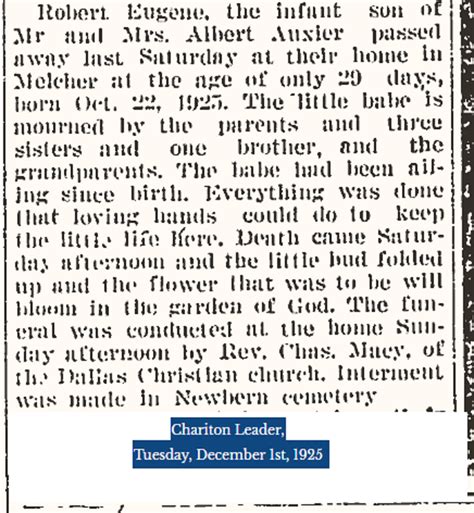 Robert Eugene “bobby” Auxier 1925 1925 Find A Grave Memorial