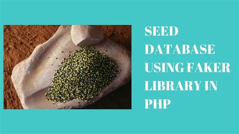 How To Seed Database Using PHP Faker Library YouTube