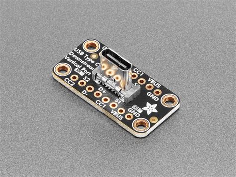 Adafruit Usb Type C Vertical Breakout Downstream Connection Id 5993