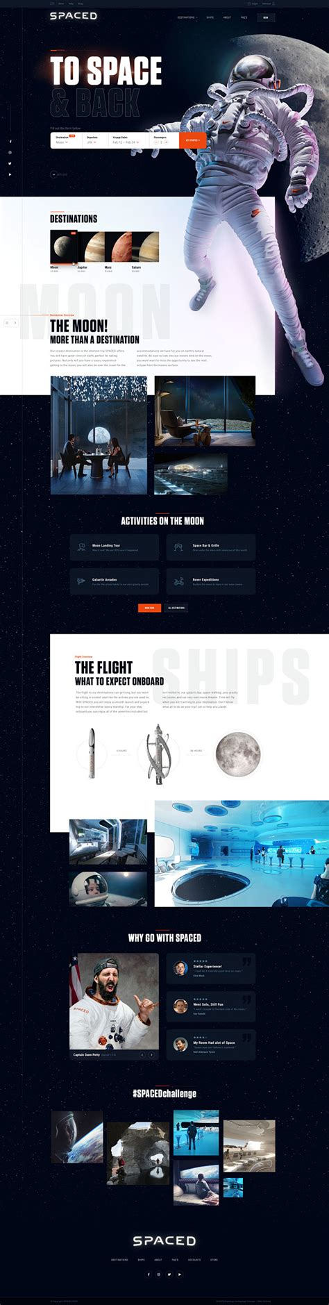 国外网站 网页设计 排版 板式参考 Web Design