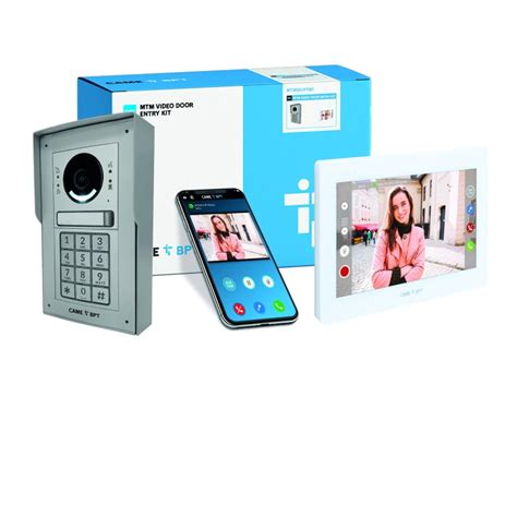 Bpt Mtm Ip Video Intercom Kit Flush Mount 1 Call Button Keypad 7