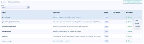 Configure Promotion Workflows · Codefresh Docs