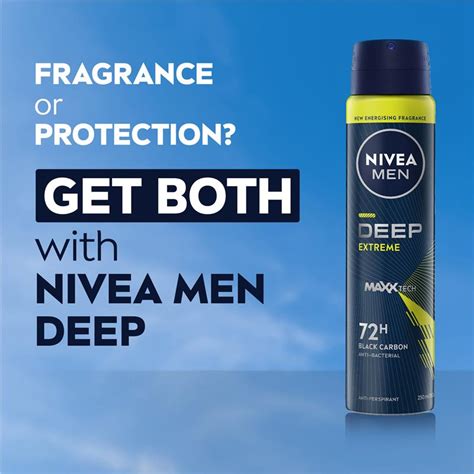 Buy Nivea For Men Deodorant Deep Extreme 72hr 250ml Online At Chemist