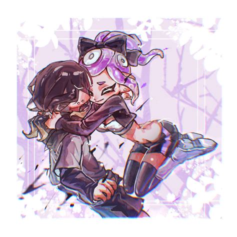 Inkling Player Character Octoling Player Character Inkling Boy And Octoling Girl Splatoon