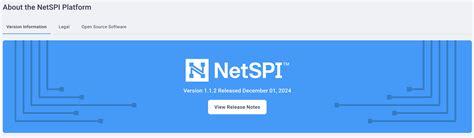 Navigation Menus And Icons The Netspi Platform