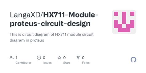 Github Langaxd Hx711 Module Proteus Circuit Design This Is Circuit Diagram Of Hx711 Module