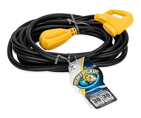 Camco Powergrip 30 Amp Camperrv Extension Cord Features A Durable
