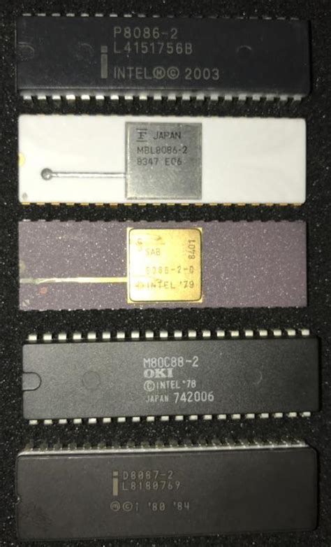 My Collection Of Intel 8086 8088 Processors « Andysworld