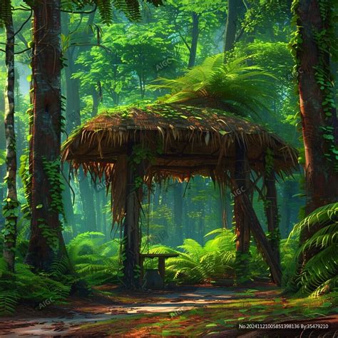 Ai创作图深林大场景 雨林插画 森系场景萧条场景 唯美森系场景 丛林浪漫的小屋 热带雨林插画 森系新风格场景 梦幻绿色丛林 森林大场景 森系场景童话森林 3d深林 森系主题场景 森系场景舒适