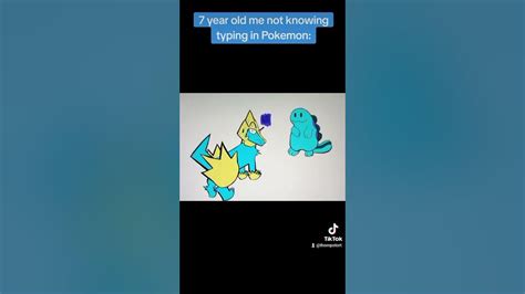 7 year old me with pokemon typings youtube