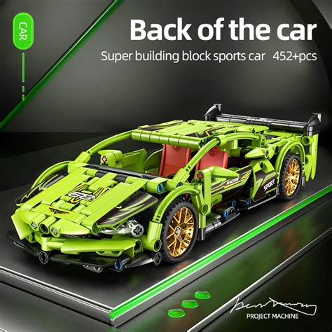 DIY Sports Car 452Pcs Blocks Kidz Country