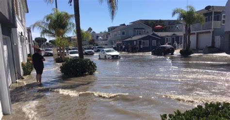Newport Shores Up Berms After Flooding Damages At Least One Home On
