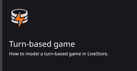 Turn Based Game Livestore 031