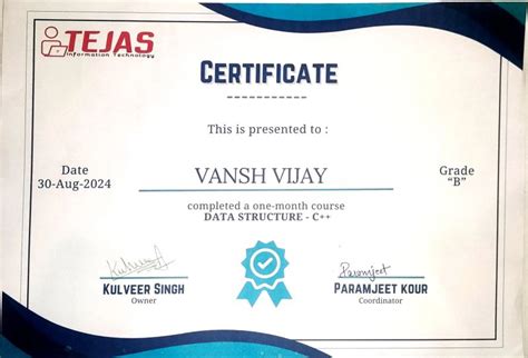 Dsa C Learning Codingjourney Btech Growth Vansh Vijay